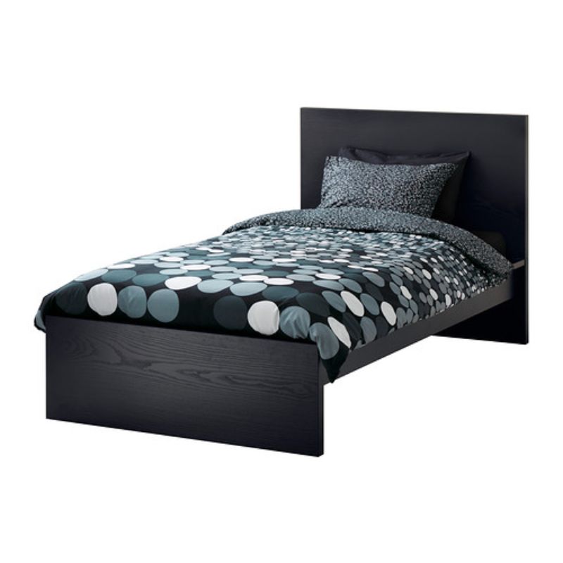 Bed, 120 cm, Black - BD122 | كيميت - kemitt