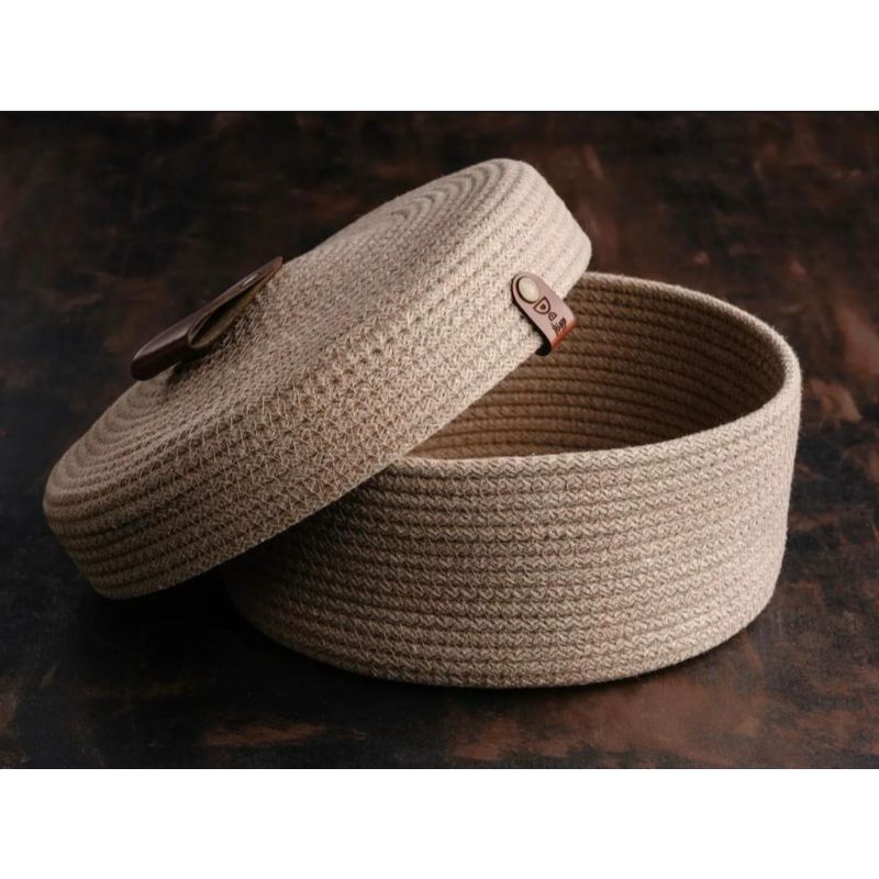 سلة بغطاء، بيچ - B601 | كيميت - kemitt