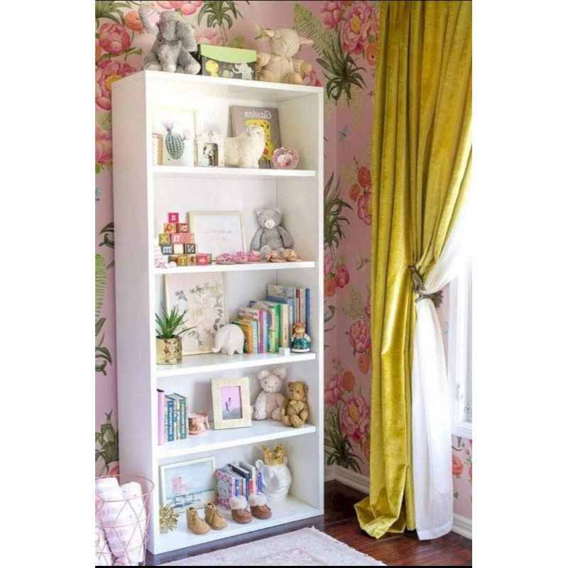 Bookcase, 60cm, White- D121 | كيميت - kemitt