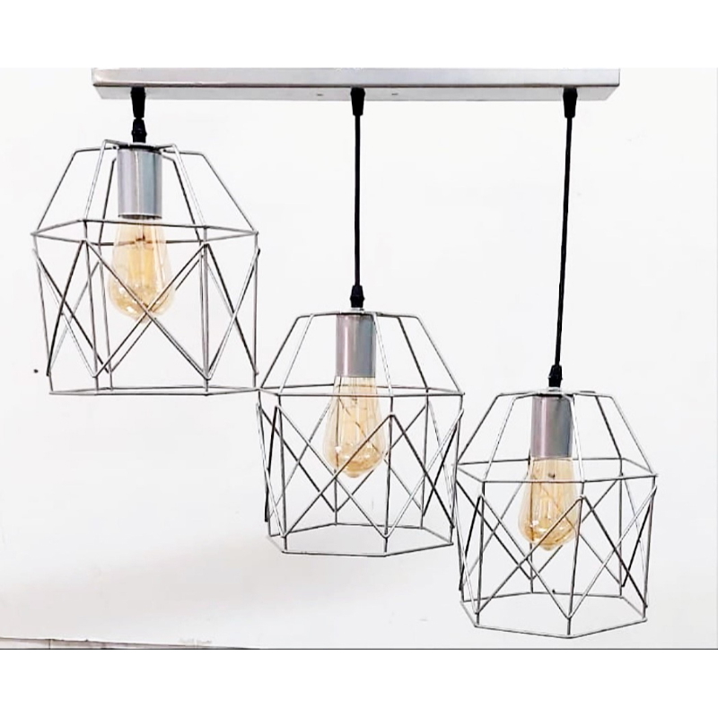 Ceiling Lamp, Silver - KM-EG6-13 | كيميت - kemitt