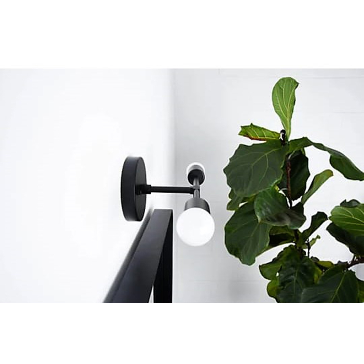 Wall Lamp, 2 Bulbs, Black - KM-EG6-88 | كيميت - kemitt