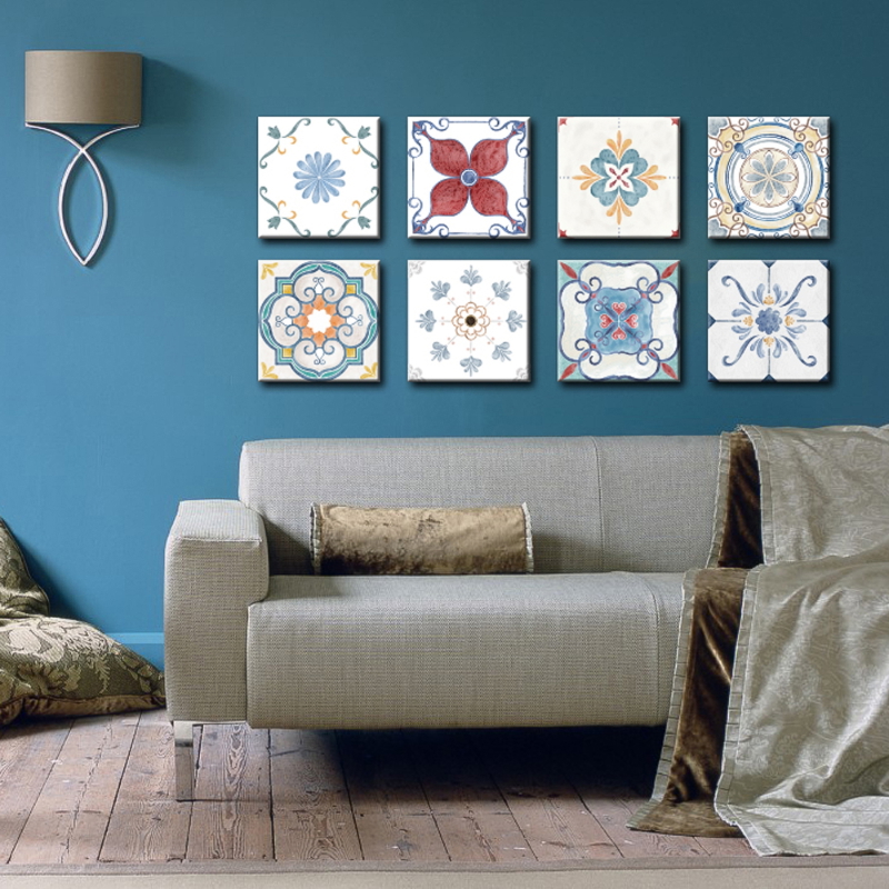 Wall Tableau, 20x20 cm, Multicolor - KM-EG113-04 | كيميت - kemitt