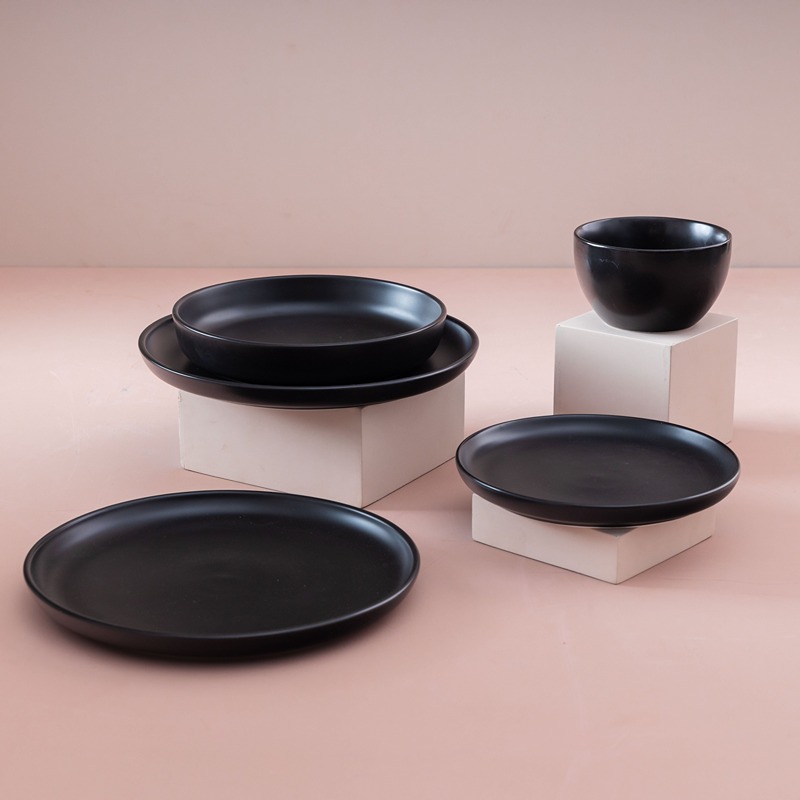 Dinner Set, 24 Pcs, Multiple Colors - KM-EG55-276 | كيميت - kemitt