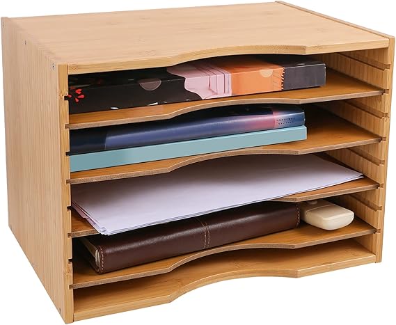 desk organizer, 35 cm, Wood - KM-EG109-194 | كيميت - kemitt