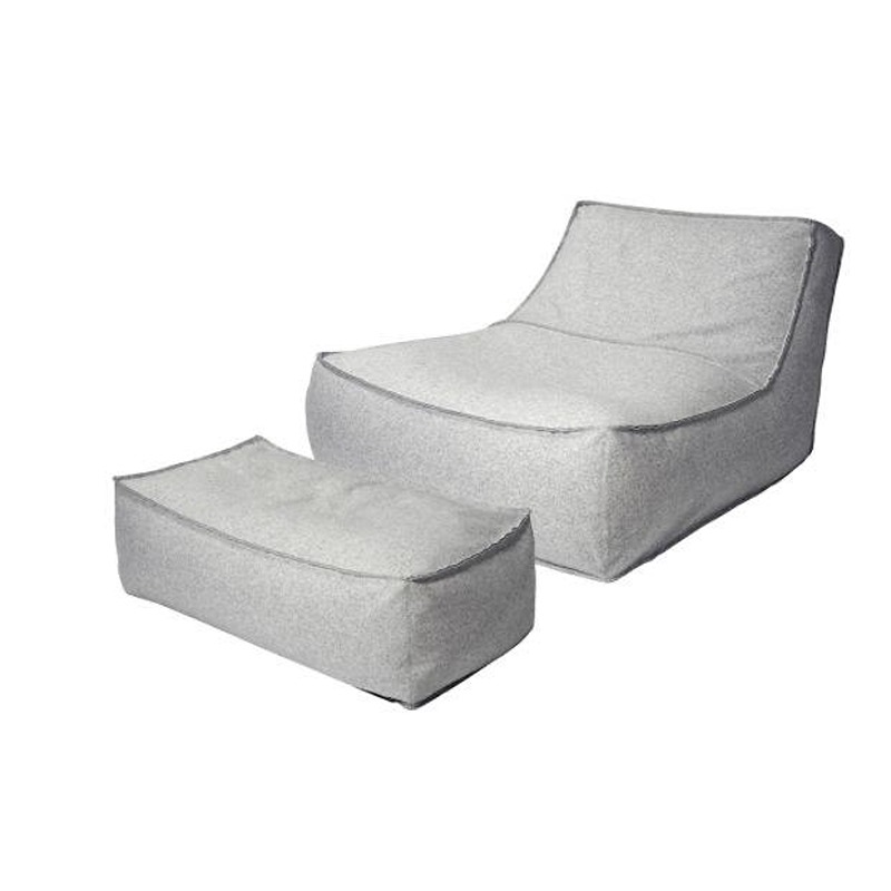 Lazy Chair With Pouf, 70 cm, Multiple Colors - KM-EG166-47 | كيميت - kemitt